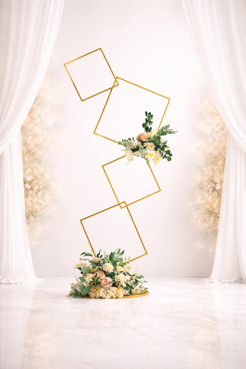 Anasay Wedding Arch Metal Stand, 5 ft